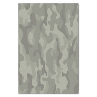 Camouflage Army Print Tissue Paper | Zazzle