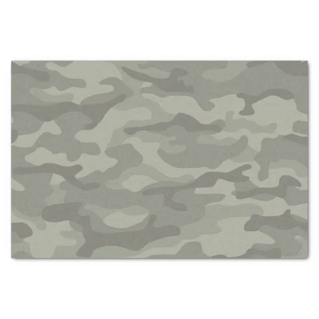 Camouflage Army Print Tissue Paper | Zazzle