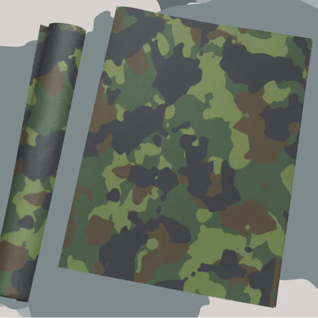 Camouflage Camo Green Military Forest Army Wrapping Paper | Zazzle