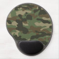 Camouflage Green Camo Army Pattern Gel Mouse Pad | Zazzle