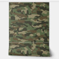 Camouflage Green Camo Army Pattern Wallpaper | Zazzle