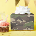 Camouflage Green Camo Army Wrapping Paper | Zazzle