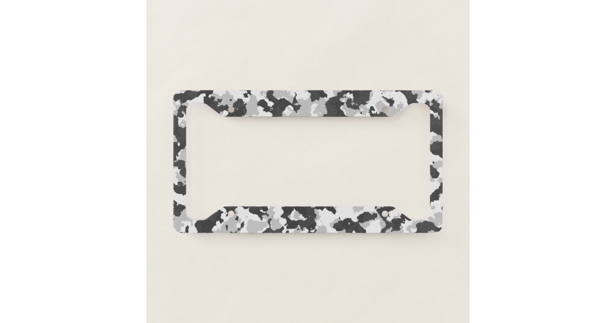 camouflage license plate frame | Zazzle