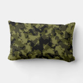 Camouflage military style lumbar pillow | Zazzle