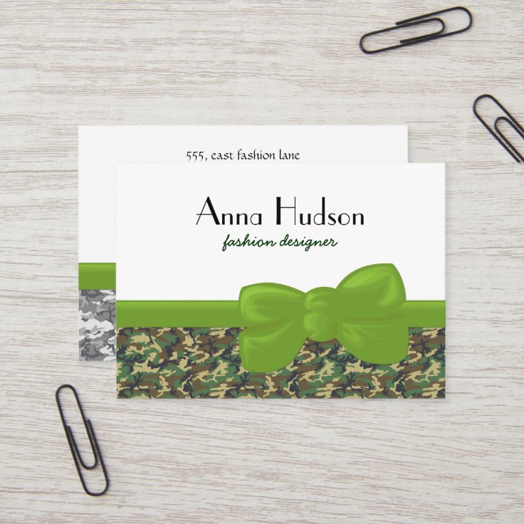 Camouflage Pattern, Military Pattern, Camo, Army Business Card | Zazzle