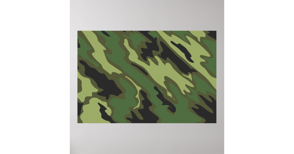 Camouflage Poster | Zazzle