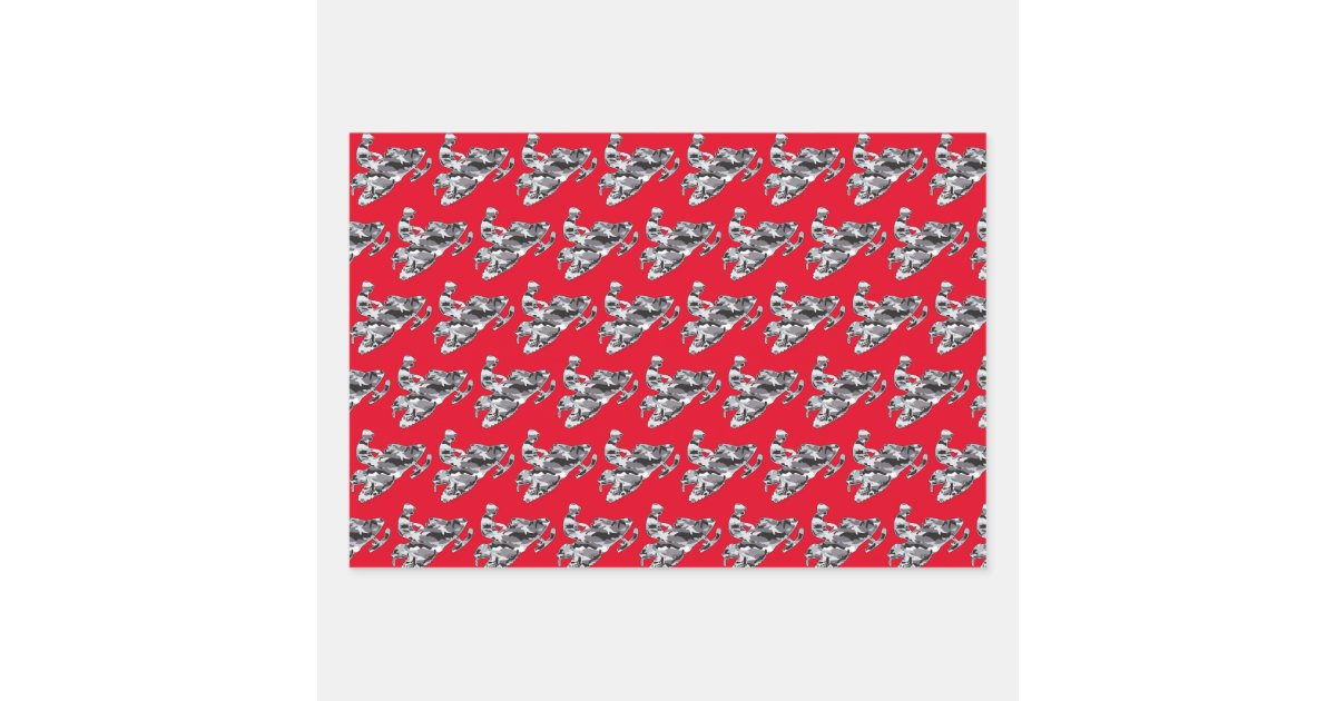Camouflage Snowmobile Wrapping Paper Sheets | Zazzle