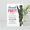 Camouflage Soldier Military Party Invitation | Zazzle
