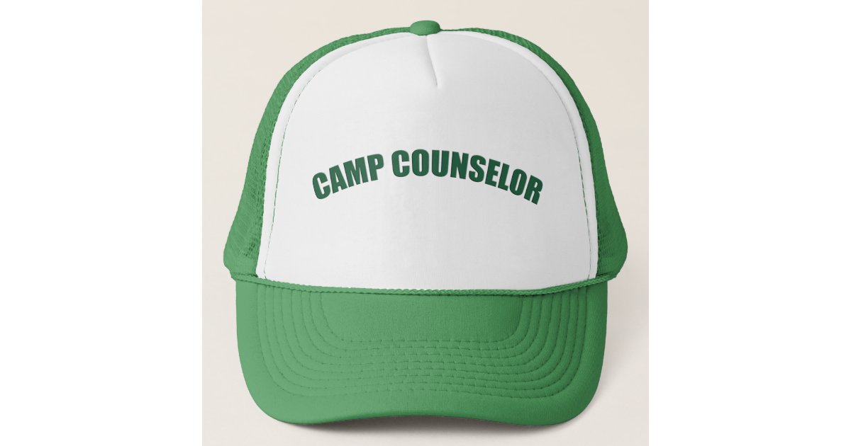 Camp Counselor Camping Hat | Zazzle