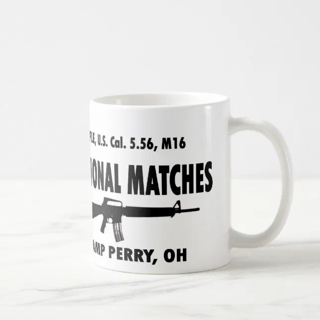 Camp Perry National Matches M16 Coffee Mug | Zazzle