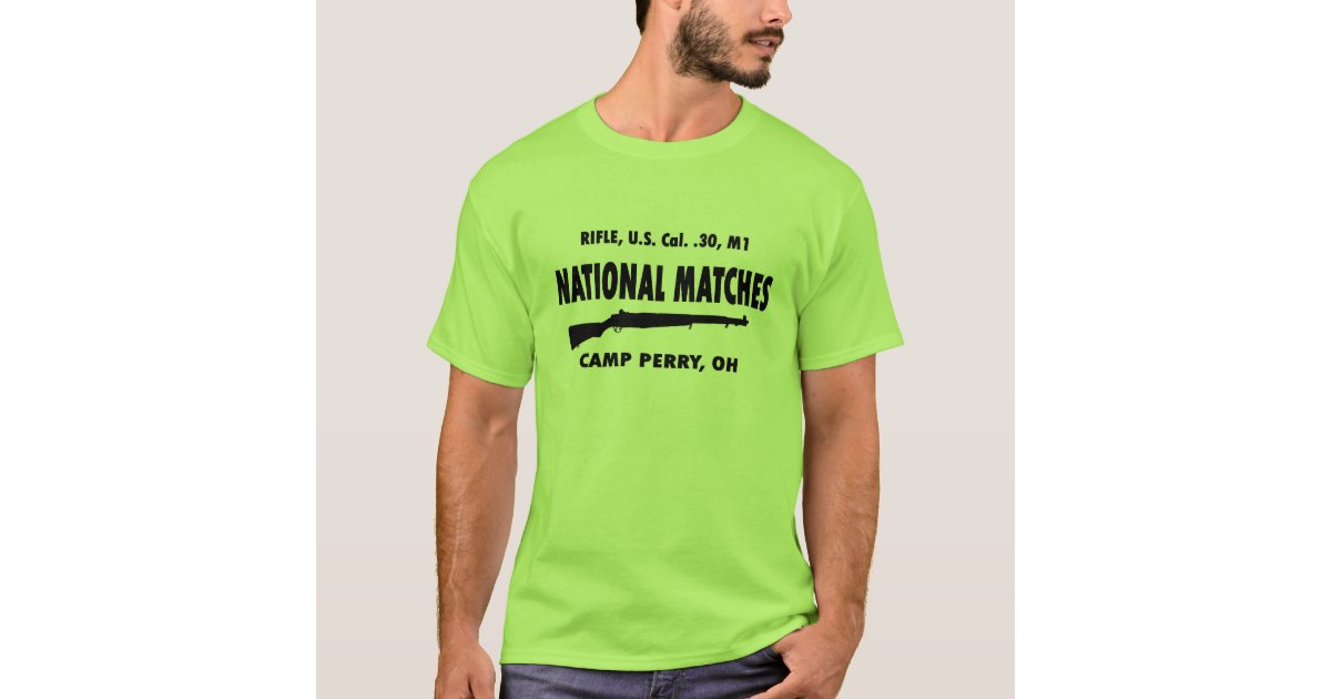 Camp Perry National Matches M1 Garand T-Shirt | Zazzle