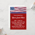 Campaign Party Invitation Template | Zazzle