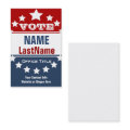 Campaign Political Template Business Card | Zazzle