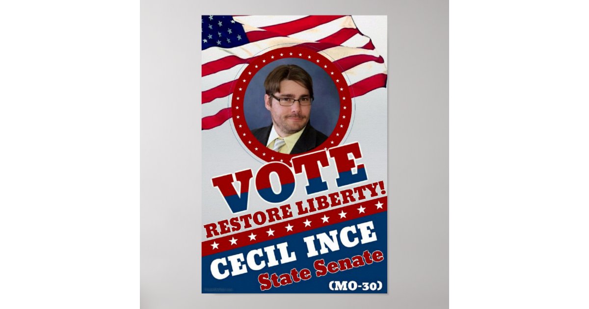 Campaign Poster | Zazzle