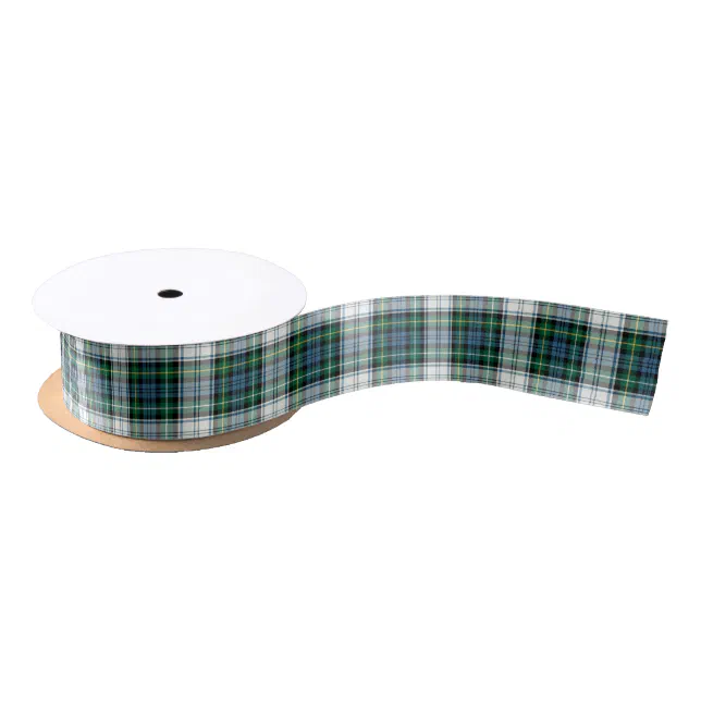 Campbell Clan Dress Tartan Scottish Plaid Satin Ribbon | Zazzle