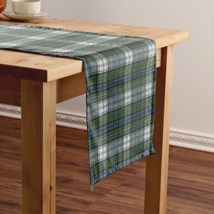 Campbell Dress Ancient Original Scottish Tartan Short Table Runner | Zazzle