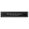 Campbell Dress Clan Tartan Plaid Pattern Desk Name Plate | Zazzle