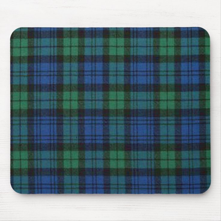 Campbell Tartan Plaid Mouse Pad | Zazzle