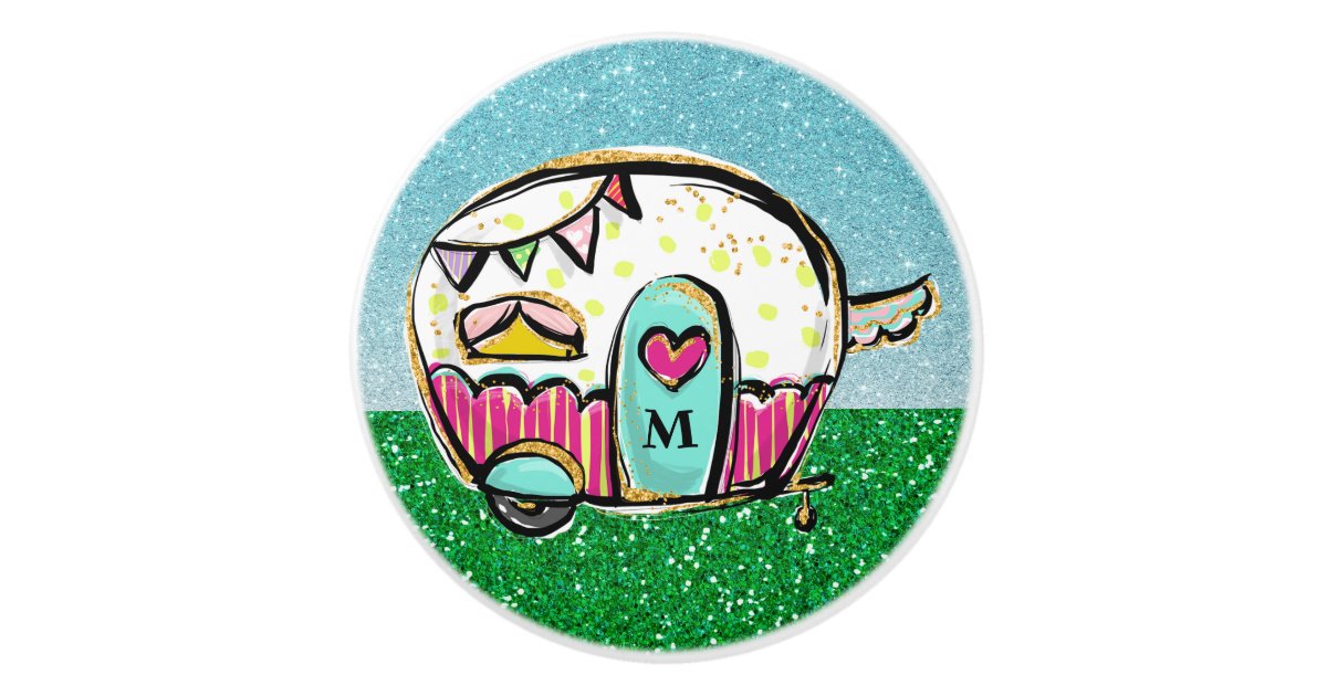 Camper Ceramic Knobs | Zazzle