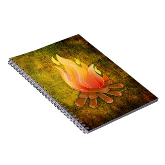 CAMPFIRE NOTEBOOK | Zazzle