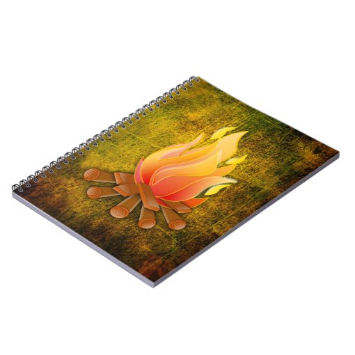 CAMPFIRE NOTEBOOK | Zazzle