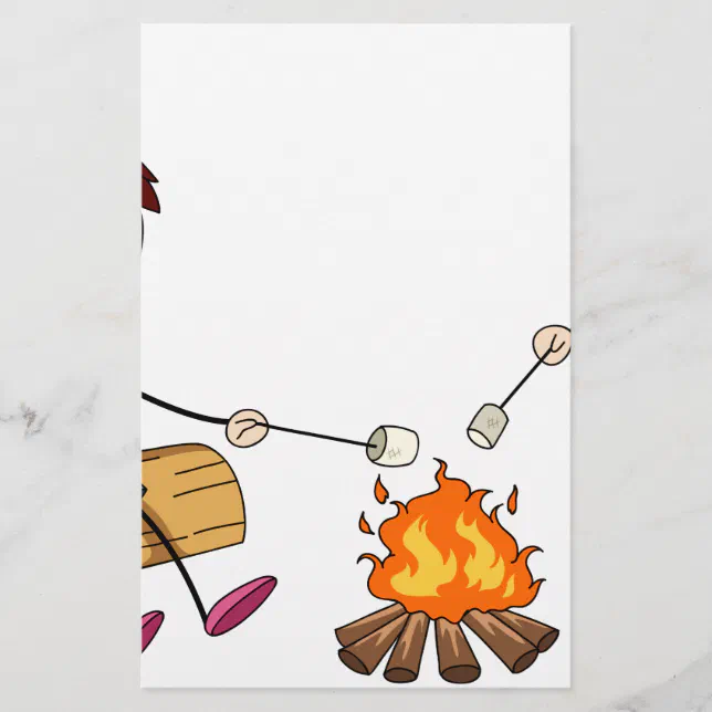 Campfire Stationery | Zazzle