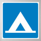 Camping Highway Sign | Zazzle.com
