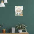 Camping Adventure Boy Birthday Party Welcome Sign | Zazzle
