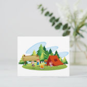Camping Postcard | Zazzle