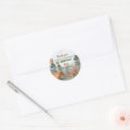 Camping Woodland Labels Birthday Baby Shower | Zazzle