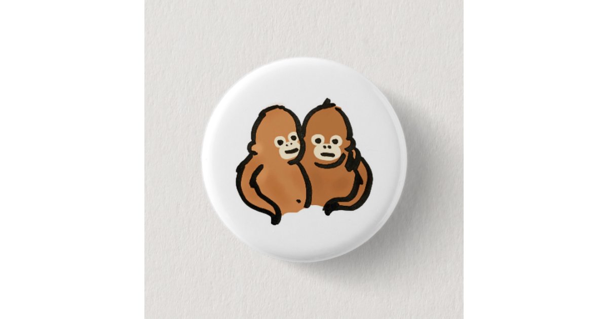 Can badge (friend / Little Buddies) Button | Zazzle