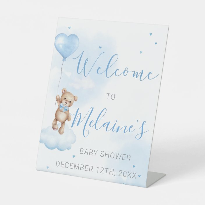Can Barely Wait Baby Shower Welcome Sign | Zazzle.com