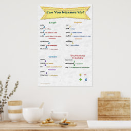Can You Measure Up Poster | Zazzle