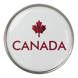 Canada and Maple Leaf Golf Ball Marker | Zazzle