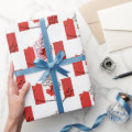 CANADA | Canadian Flag Wrapping Paper | Zazzle