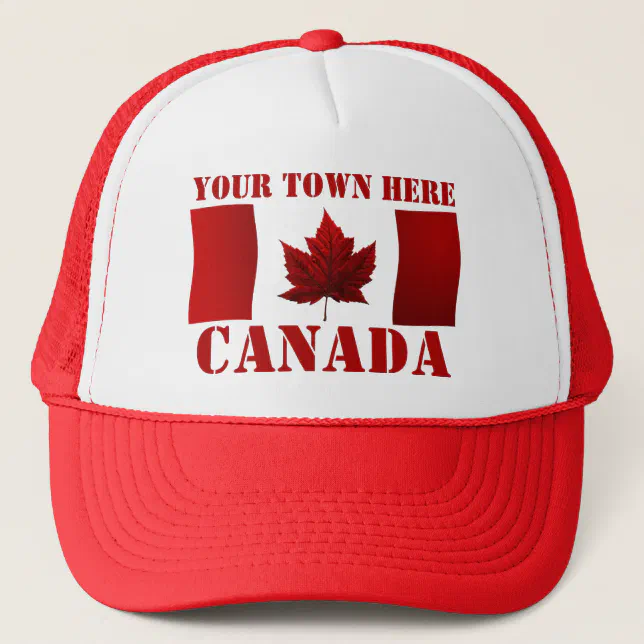 Canada Caps Personalized Canada Souvenir Hats Caps | Zazzle