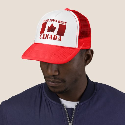 Canada Caps Personalized Canada Souvenir Hats Caps | Zazzle