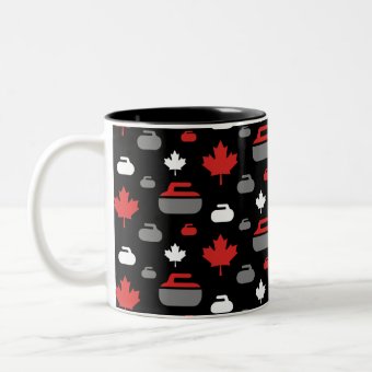 Canada Curling Rocks Coffee Mug | Zazzle