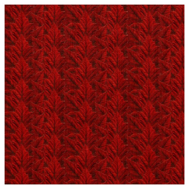 Canada Maple Leaf Fabric Custom Canada Fabric | Zazzle