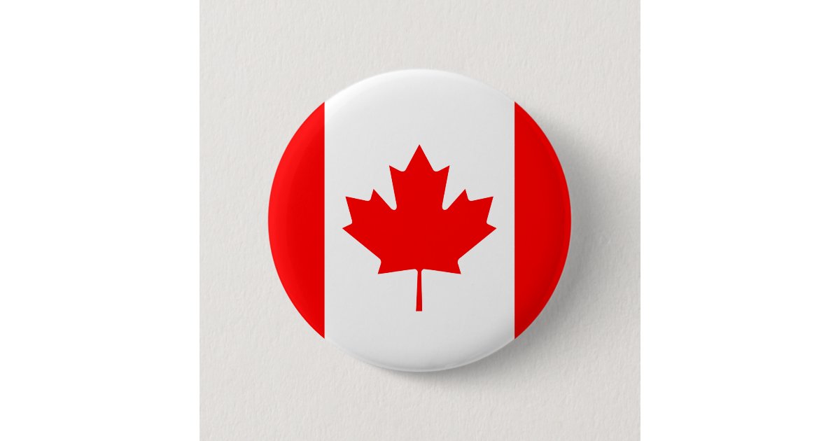 Canada flag Button | Zazzle
