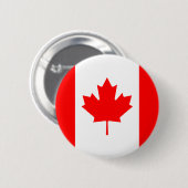 Canada Flag Button | Zazzle