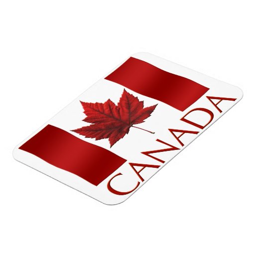Canada Flag Fridge Magnet Canada Souvenir Magnets | Zazzle