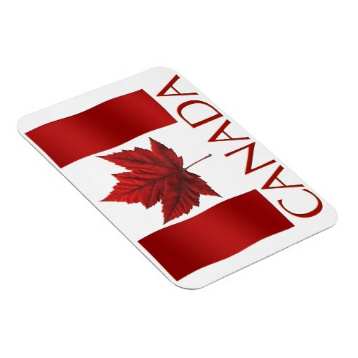 Canada Flag Fridge Magnet Canada Souvenir Magnets | Zazzle