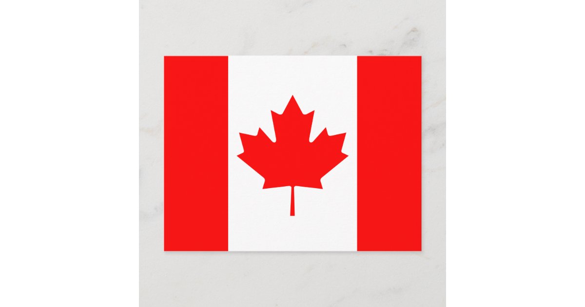Canada Flag Postcard | Zazzle