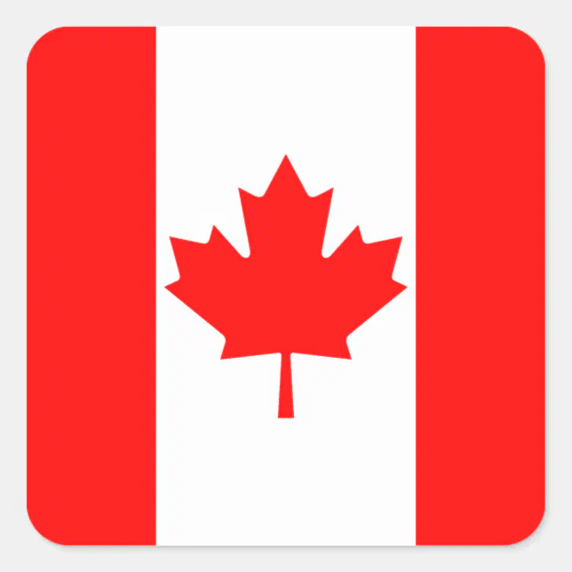 Canada Flag Sticker | Zazzle
