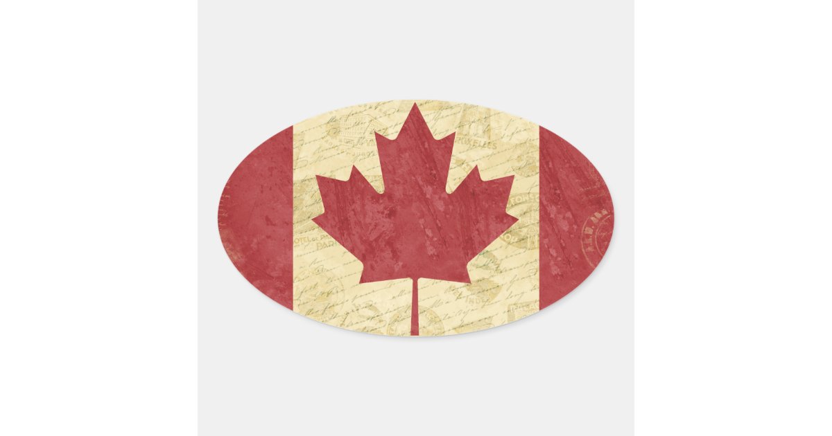 Canada Flag Stickers | Zazzle