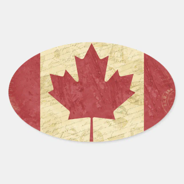 Canada Flag Stickers | Zazzle