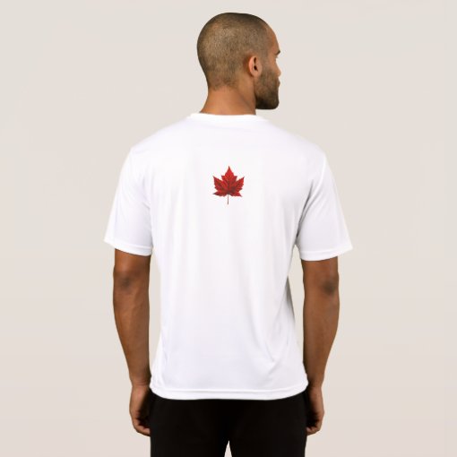 Canada Flag T-shirts Souvenirs Canada Sports Shirt | Zazzle