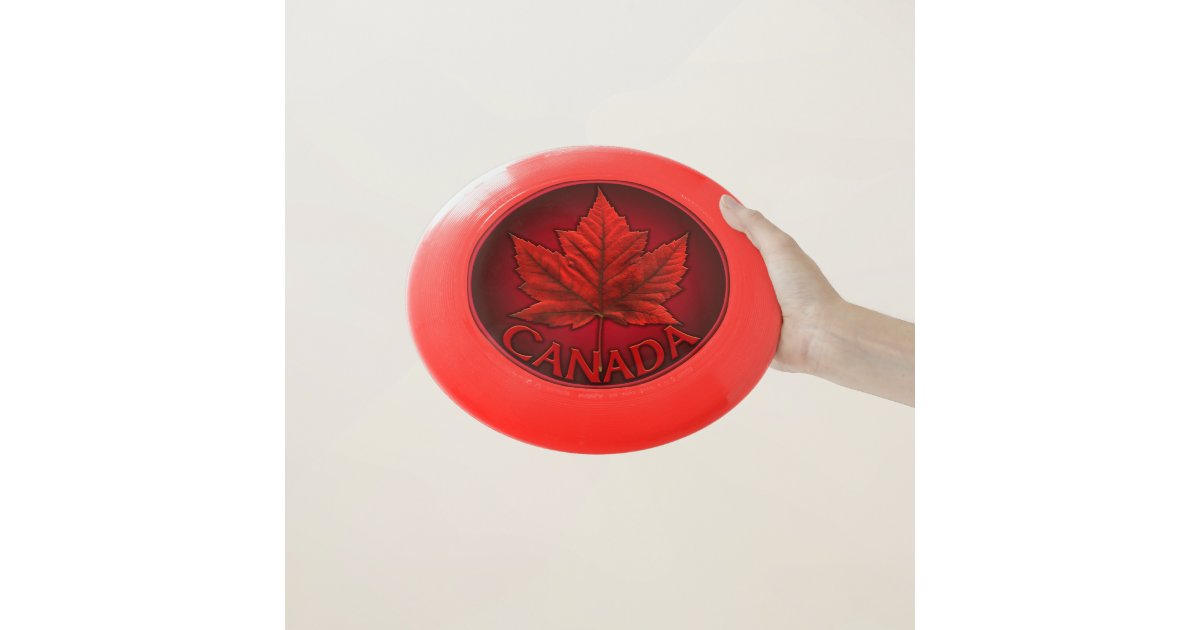 Canada Frisbee Canada Souvenir Frisbees | Zazzle