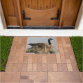 Canada Geese - Mother Goose and Baby Goslings Doormat | Zazzle